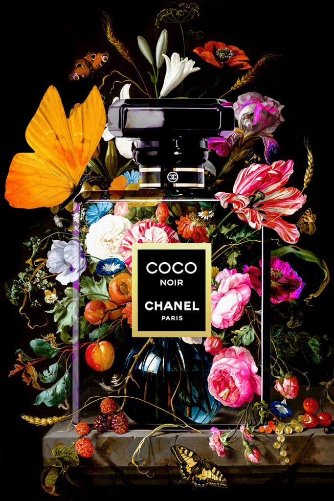 Coco Butterfly plexiglas schilderij » XCLUSSO