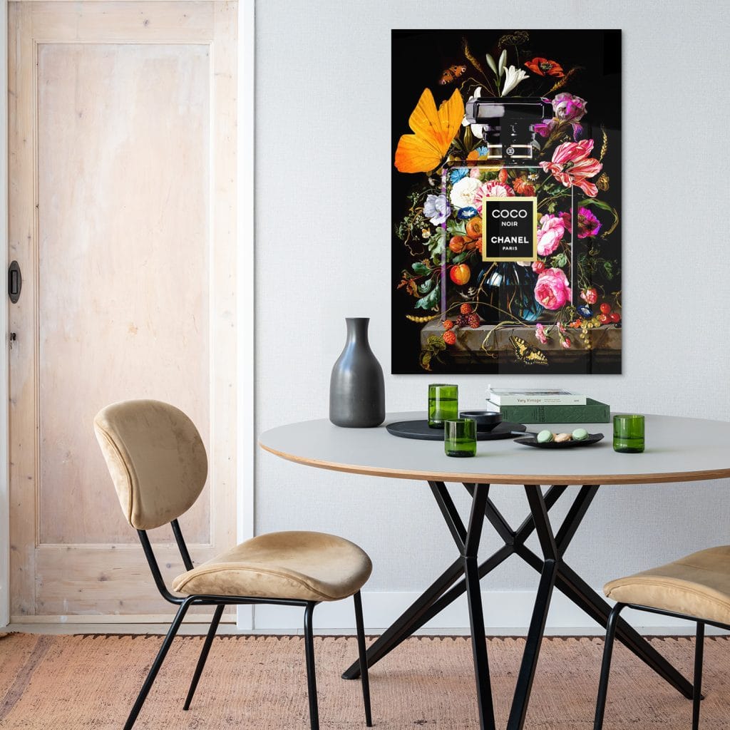 Coco Butterfly plexiglas schilderij » XCLUSSO