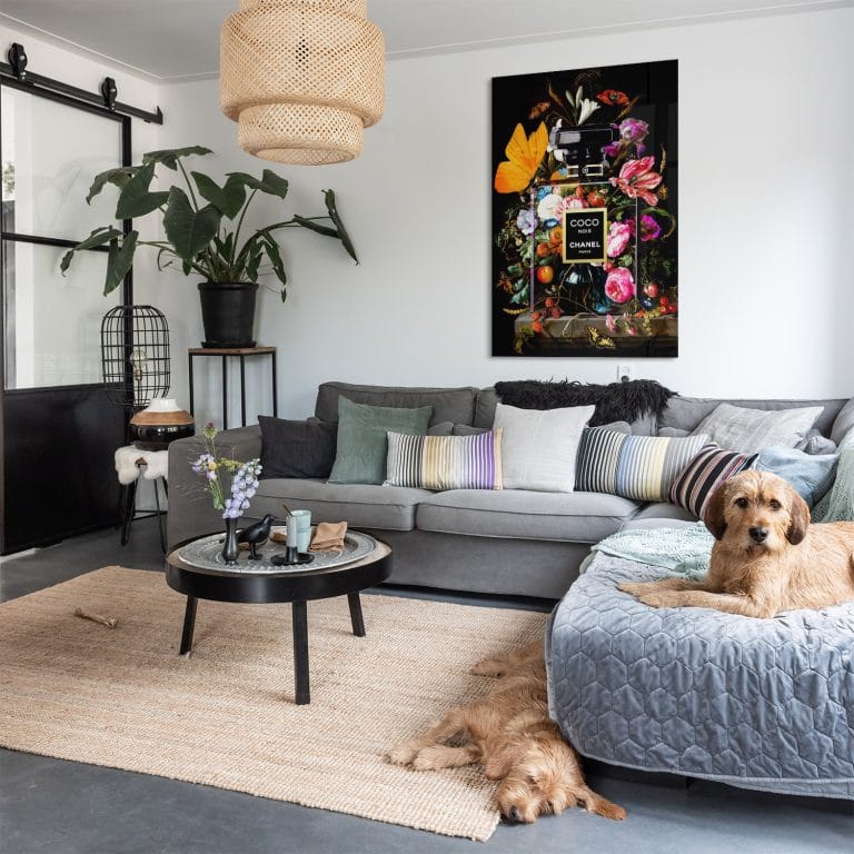 Coco Butterfly plexiglas schilderij » XCLUSSO