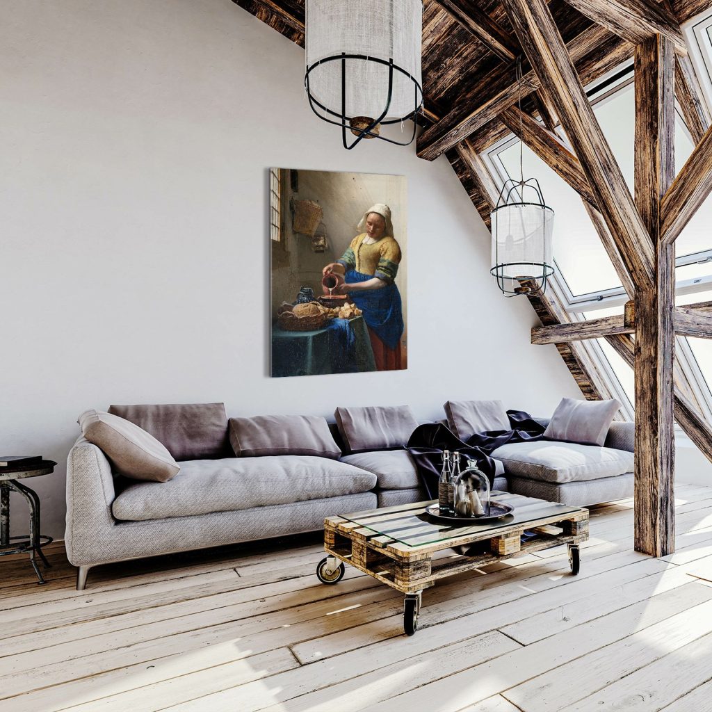 Het Melkmeisje - Johannes Vermeer - Rijksmuseum plexiglas schilderij » XCLUSSO