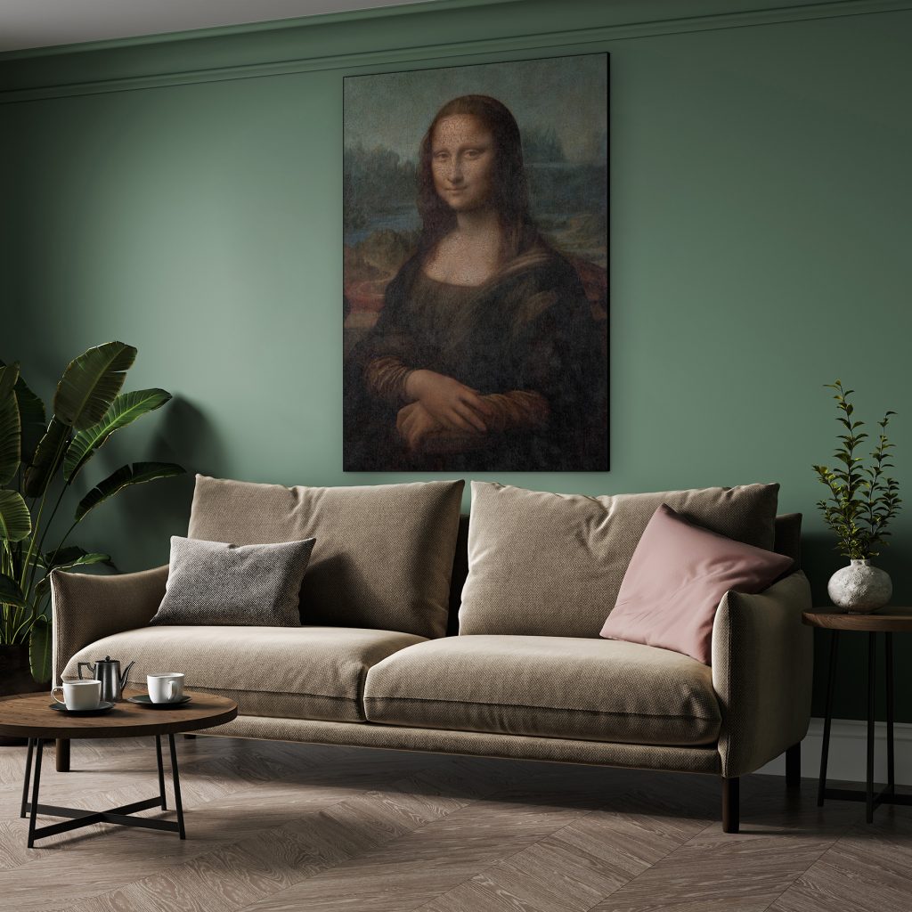 Mona Lisa - Leonardo da Vinci plexiglas schilderij » XCLUSSO