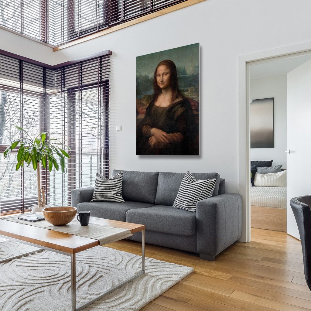 Mona Lisa - Leonardo da Vinci plexiglas schilderij » XCLUSSO