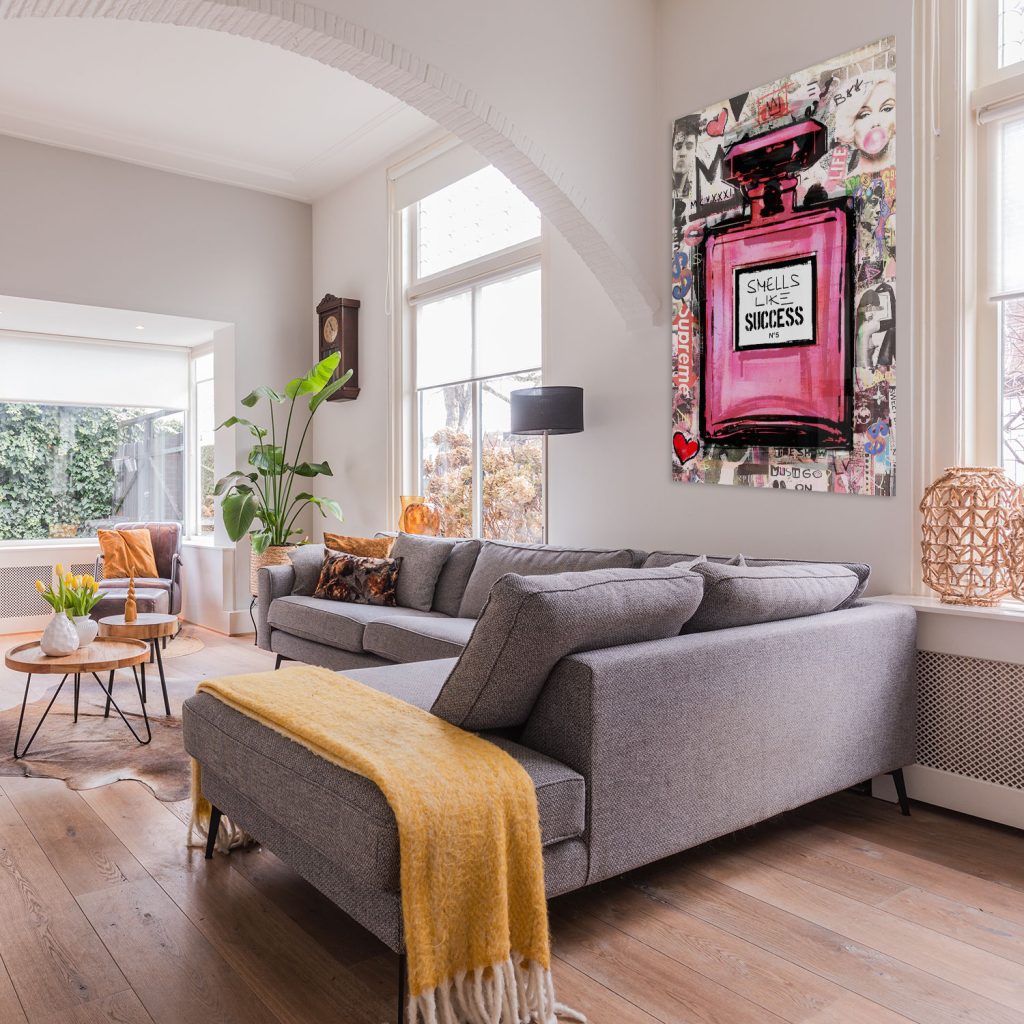 Smells Like Success plexiglas schilderij » XCLUSSO