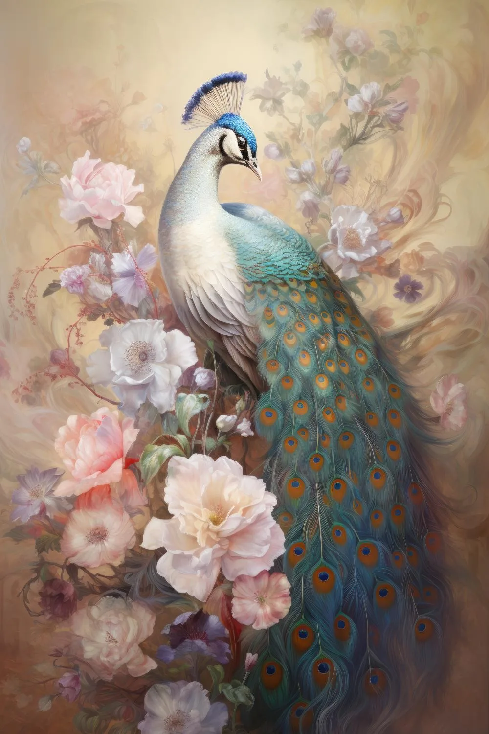 Pauw Schilderij Vintage